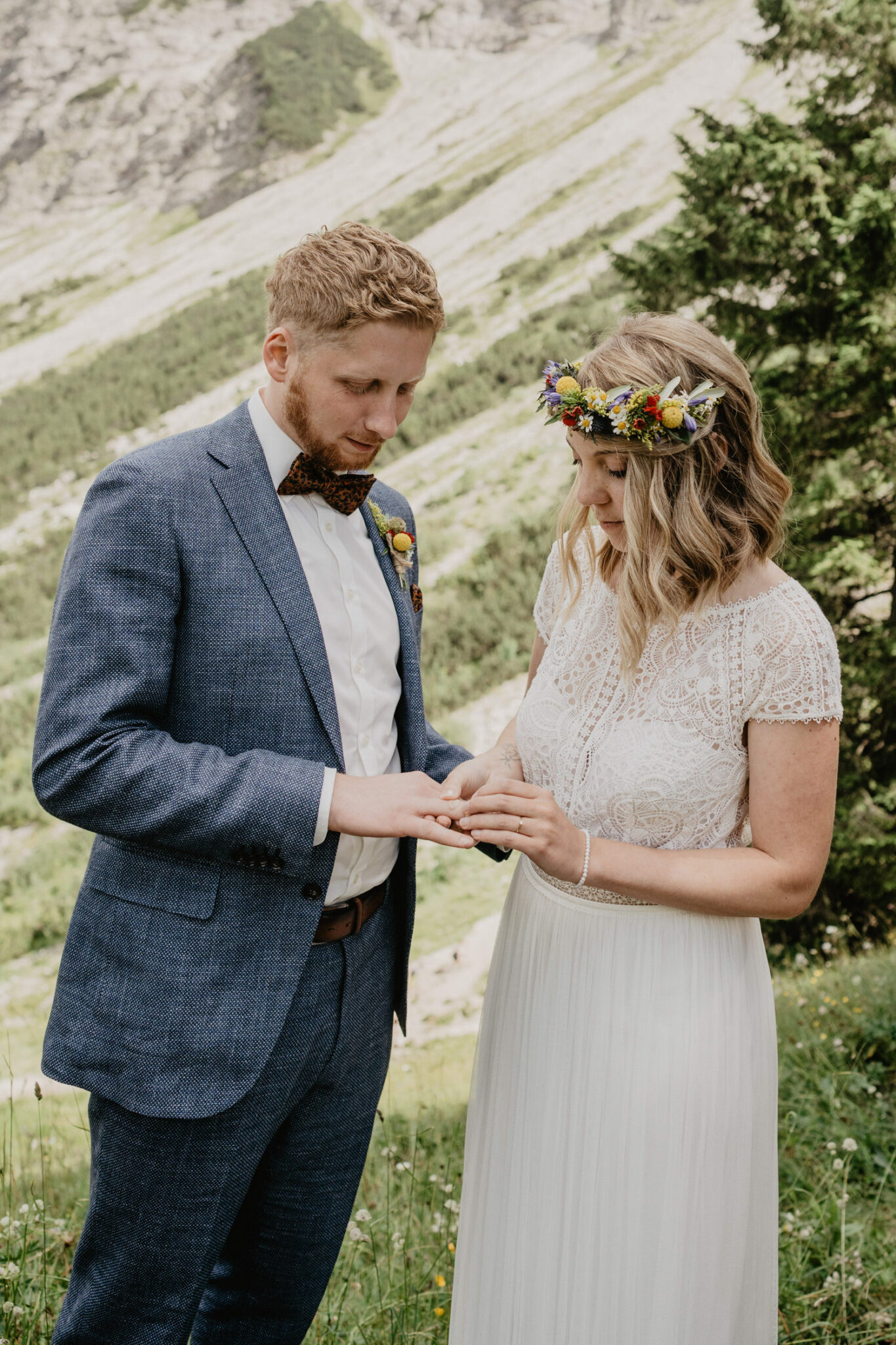 Intime Berghochzeit im Allgäu bei Oberjoch | Hochzeitsfotografin